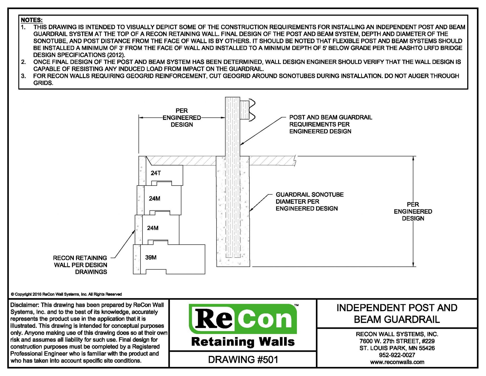 Resources- ReCon Walls - Boyd Bros Concrete Products