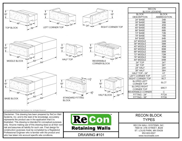 Resources- ReCon Walls - Boyd Bros Concrete Products
